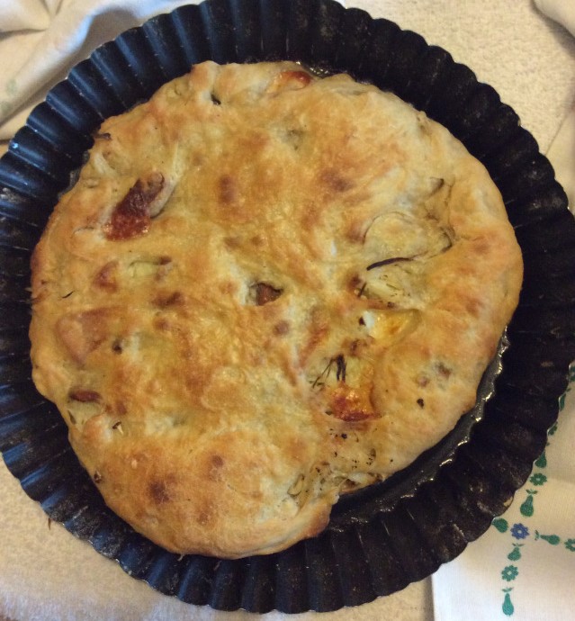 Schiacciata catanese — Il Globo