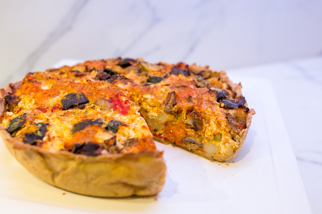 Mediterranean vegetable pie — Il Globo