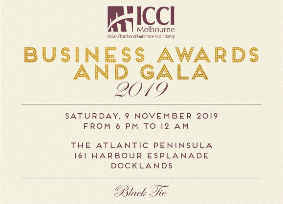 ICCI Melbourne Business Awards and Gala 2019 — Il Globo