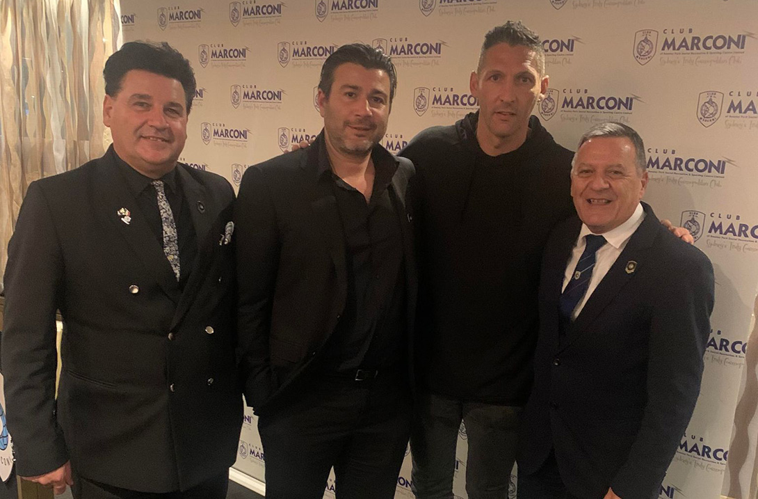 Festa per Marco Materazzi: il Marconi si tinge d’azzurro — Il Globo