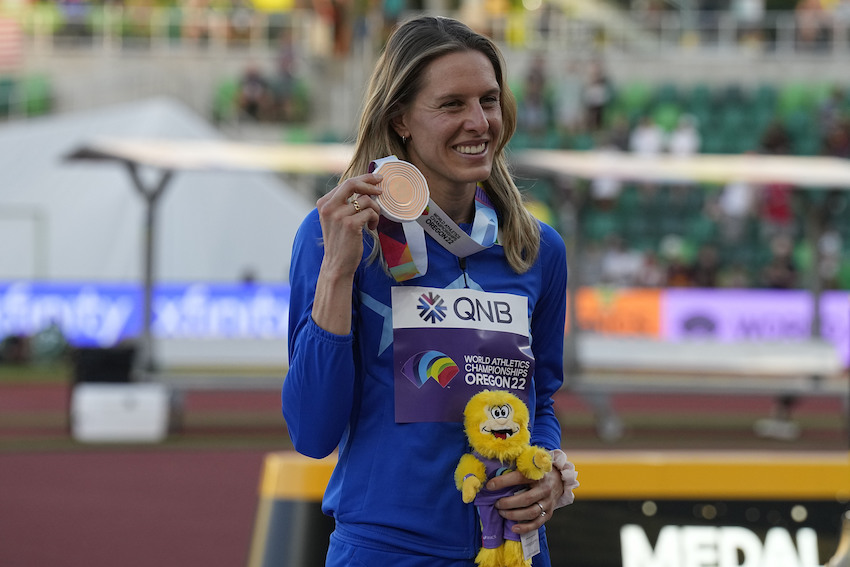 Ai Mondiali per Vallortigara 2 metri di bronzo nell’alto — Il Globo