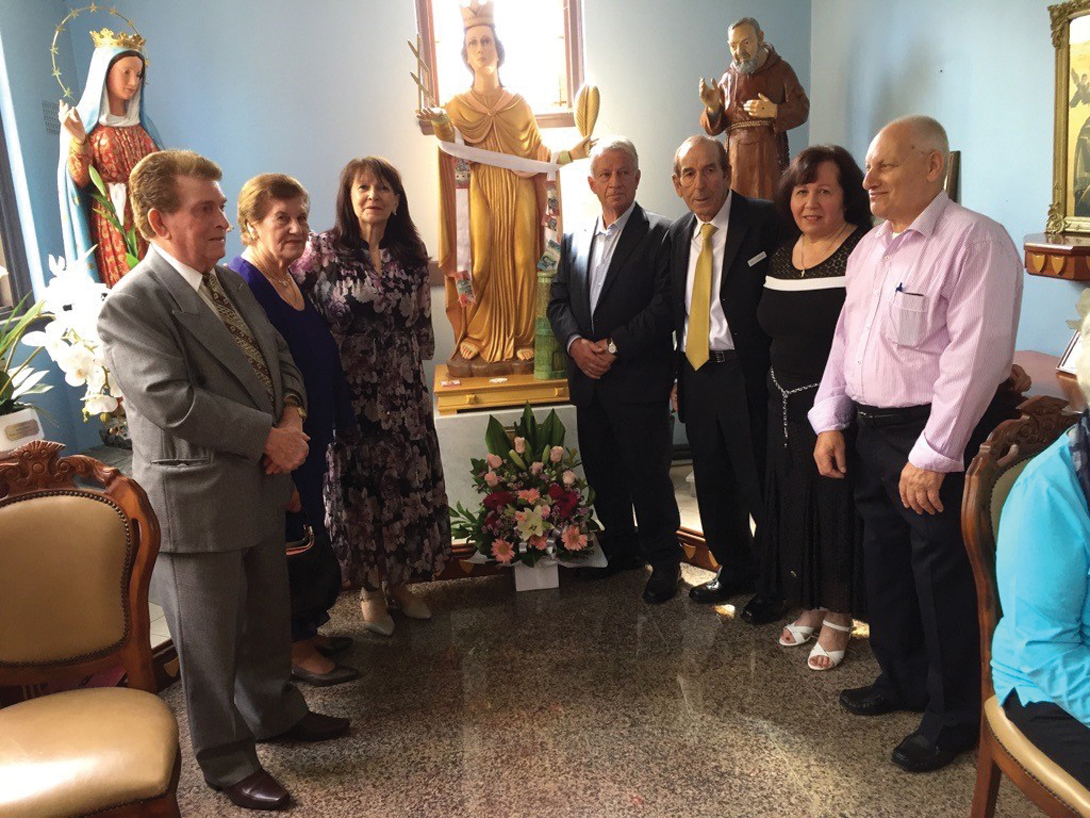 Celebrata la storia di Santa Barbara da Francavilla — Il Globo