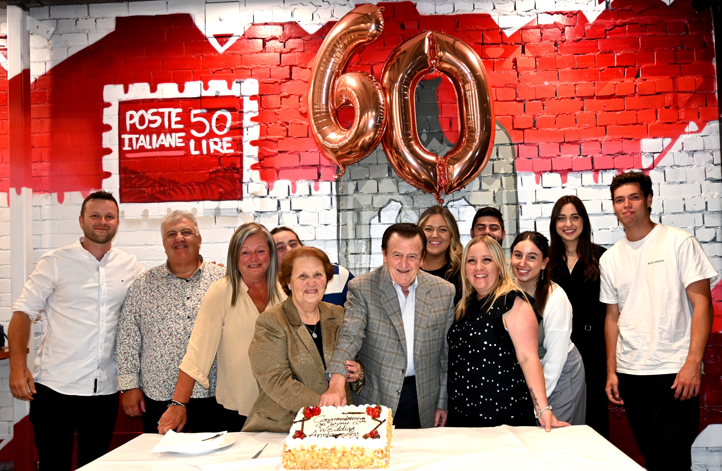 Sessant’anni di vita insieme e armoniosa felicità — Il Globo