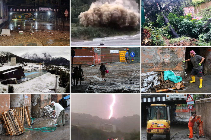 Northern Italy lashed with more extreme weather — Il Globo