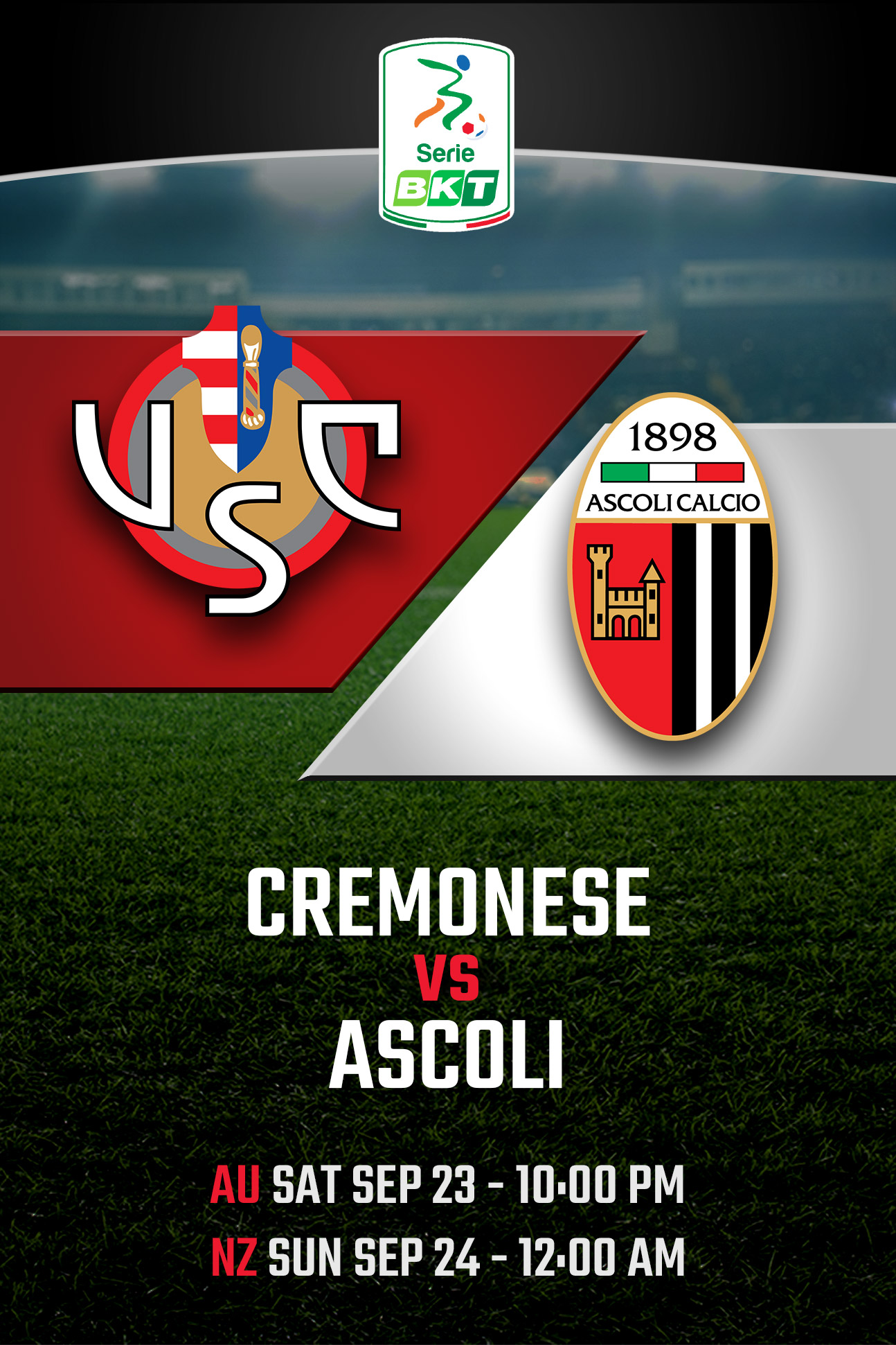 Heated game between Cremonese and Ascoli ends in draw — Il Globo
