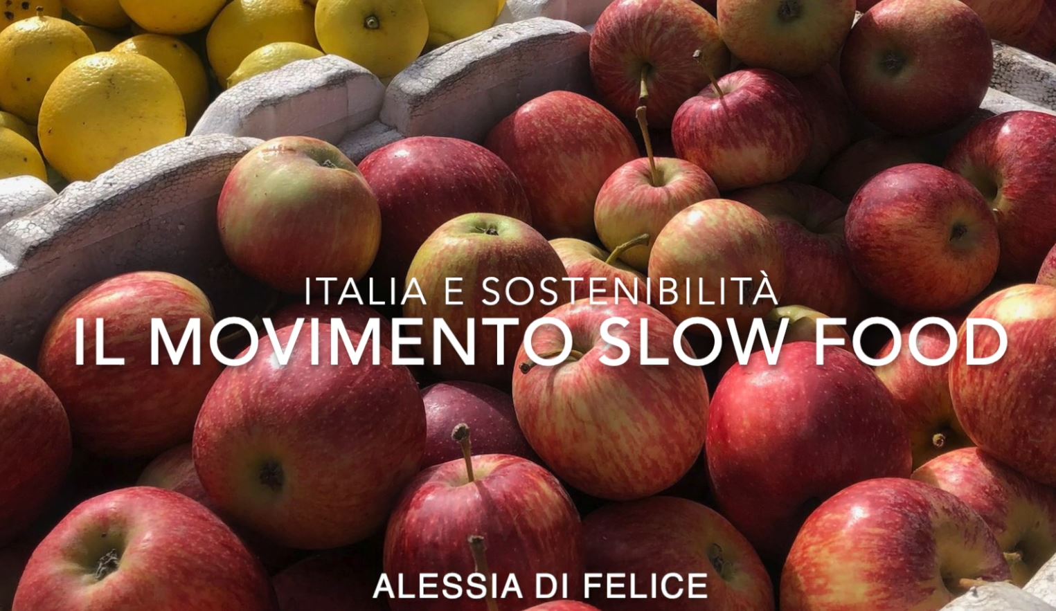 Il video sul movimento Slow food che ha convinto i giurati — Il Globo