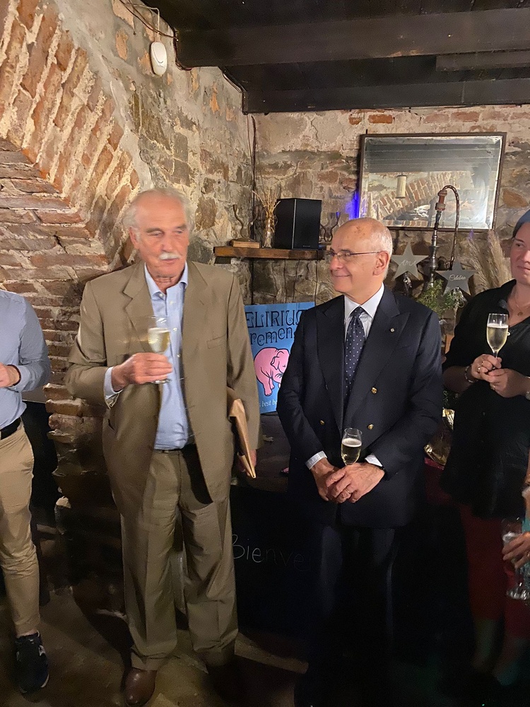 El brindis de la Cámara de Comercio Uruguay-Italia — Il Globo