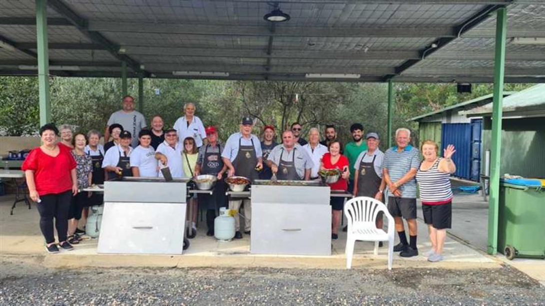 Il barbecue annuale di San Giorgio — Il Globo