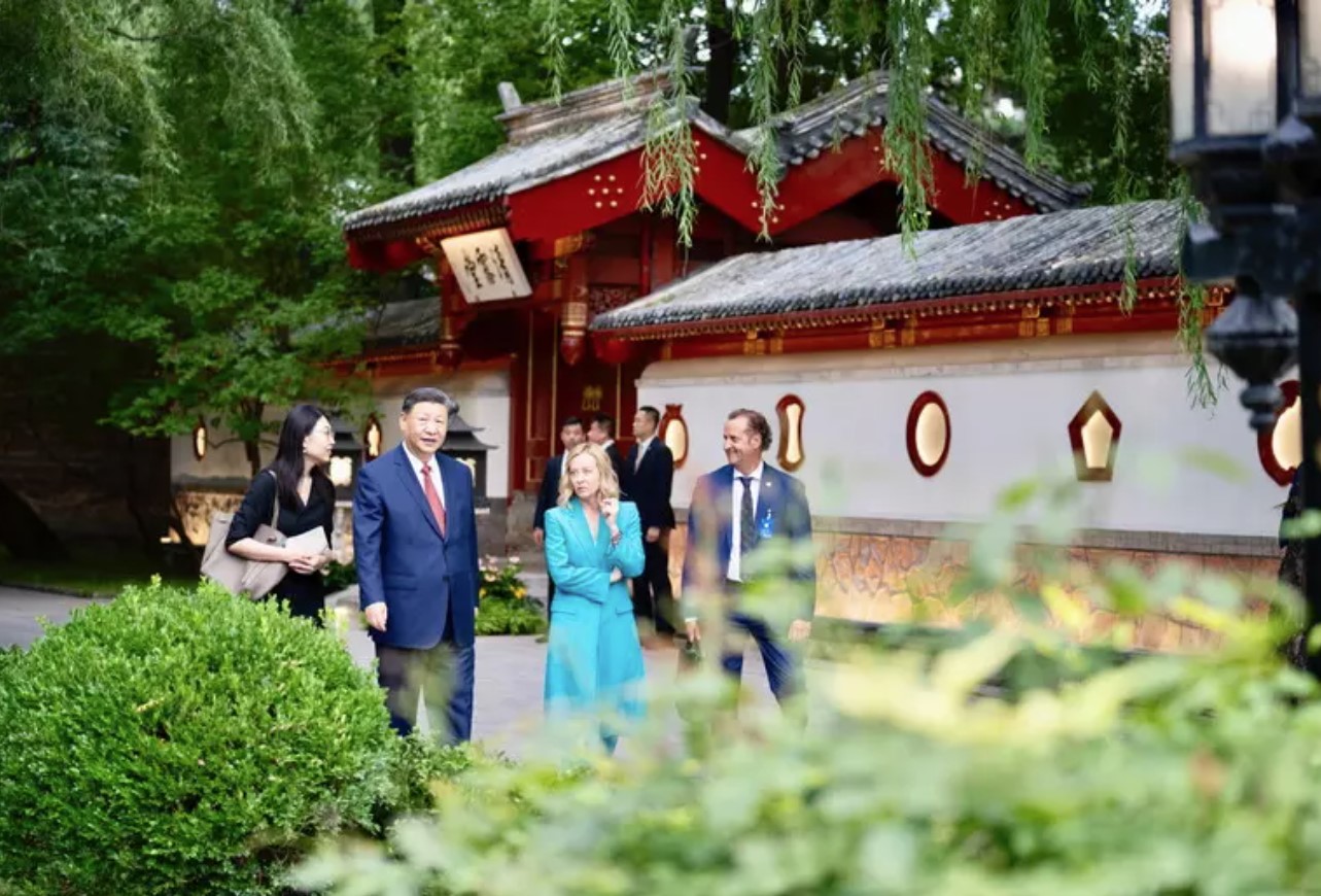 Clear with China - stop supporting Russia says Meloni — Il Globo