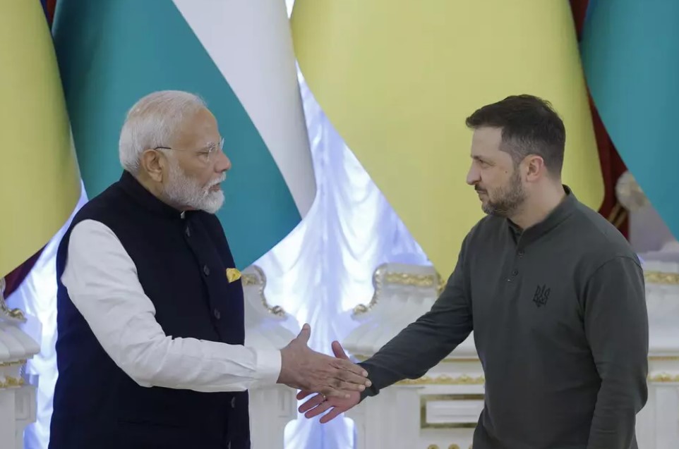 La missione diplomatica di Narendra Modi in Ucraina — Il Globo