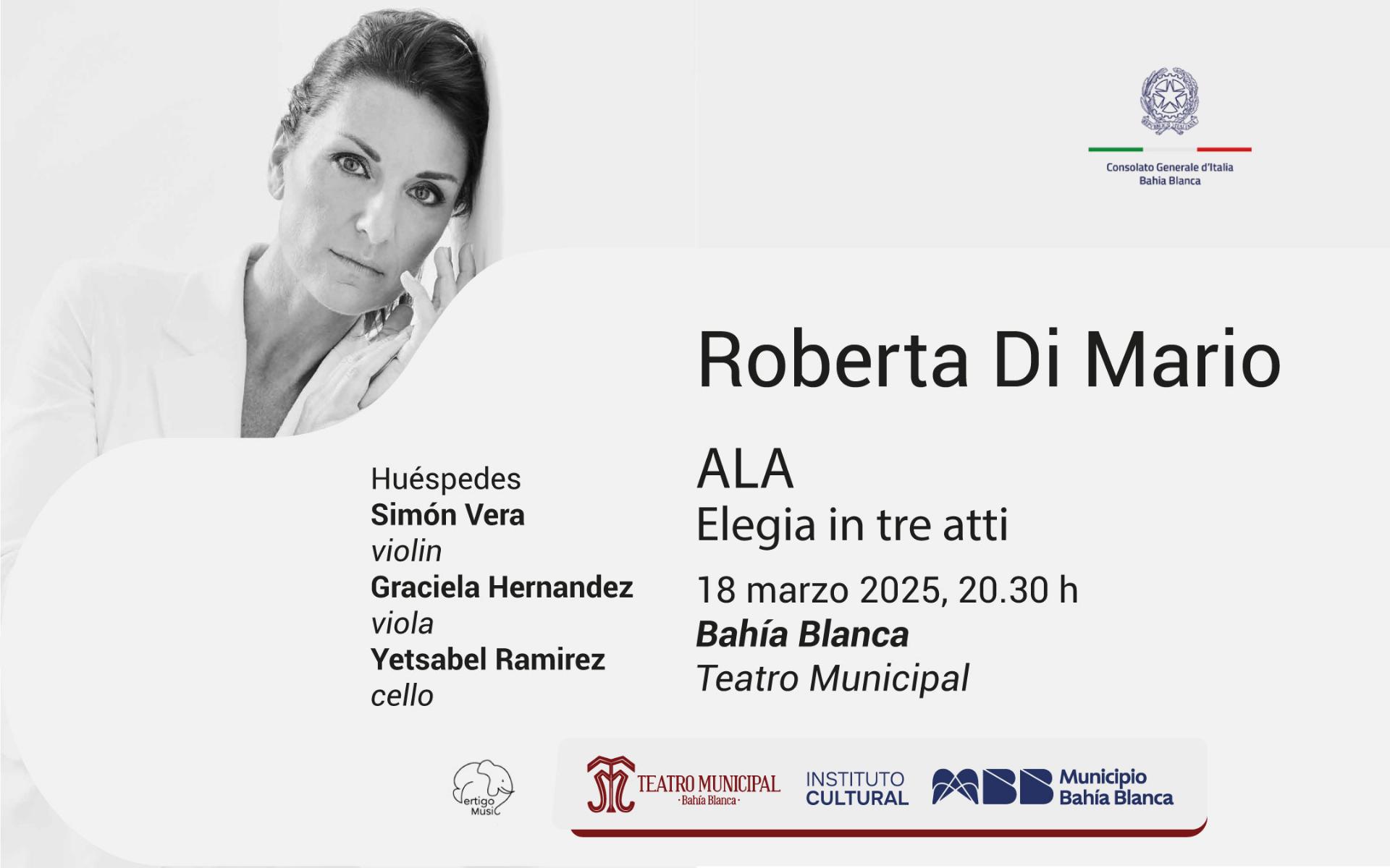 “Ala: Elegia in Tre Atti”, concerto al pianoforte con Roberta Di Mario ...