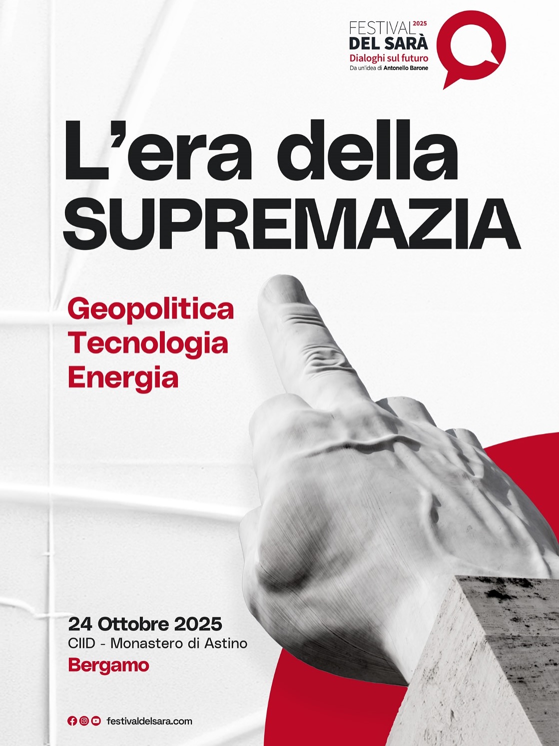 A Bergamo l’XI edizione del Festival del Sarà: “L’era della Supremazia ...