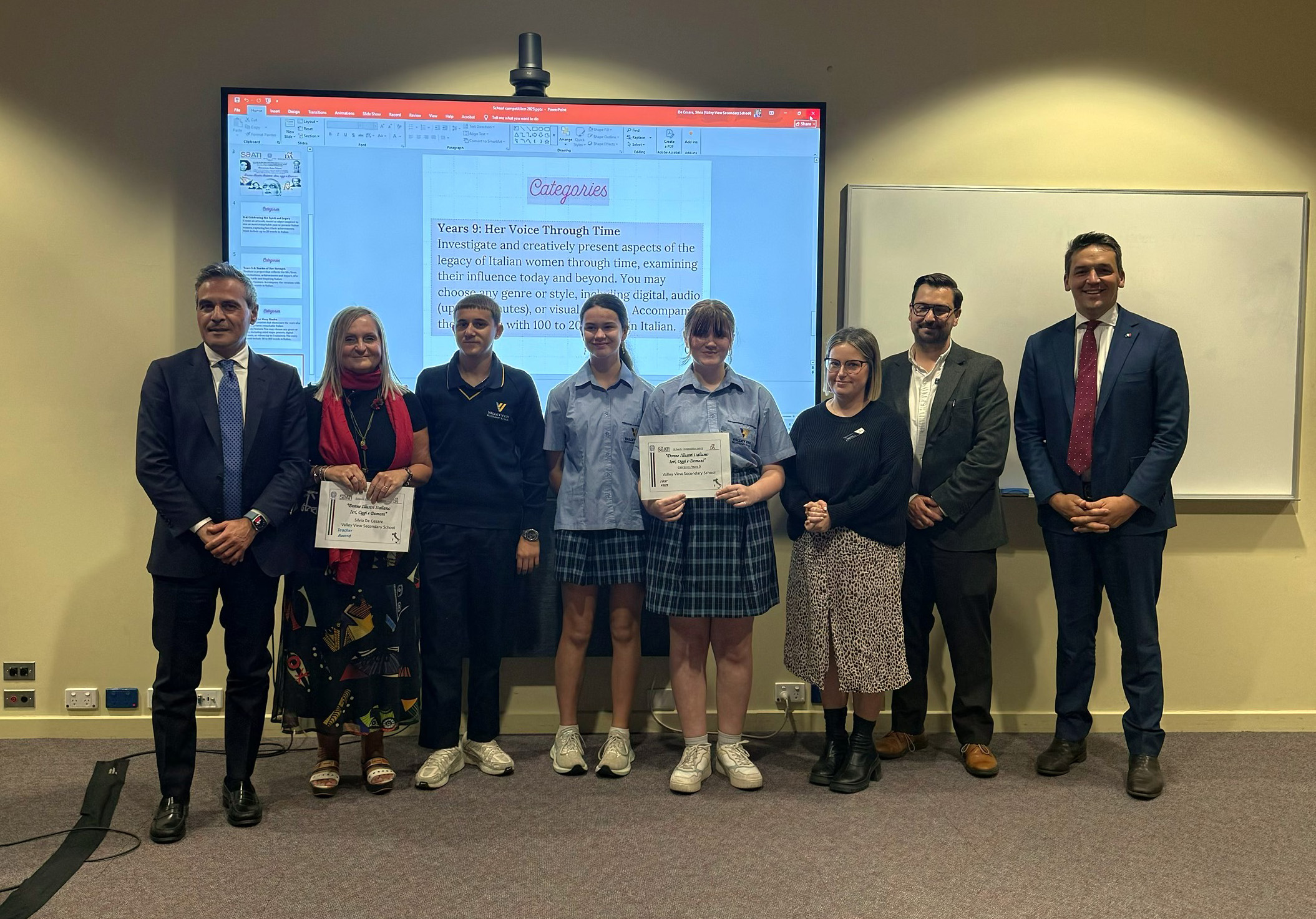 Premiati i giovani talenti dell’italiano — Il Globo