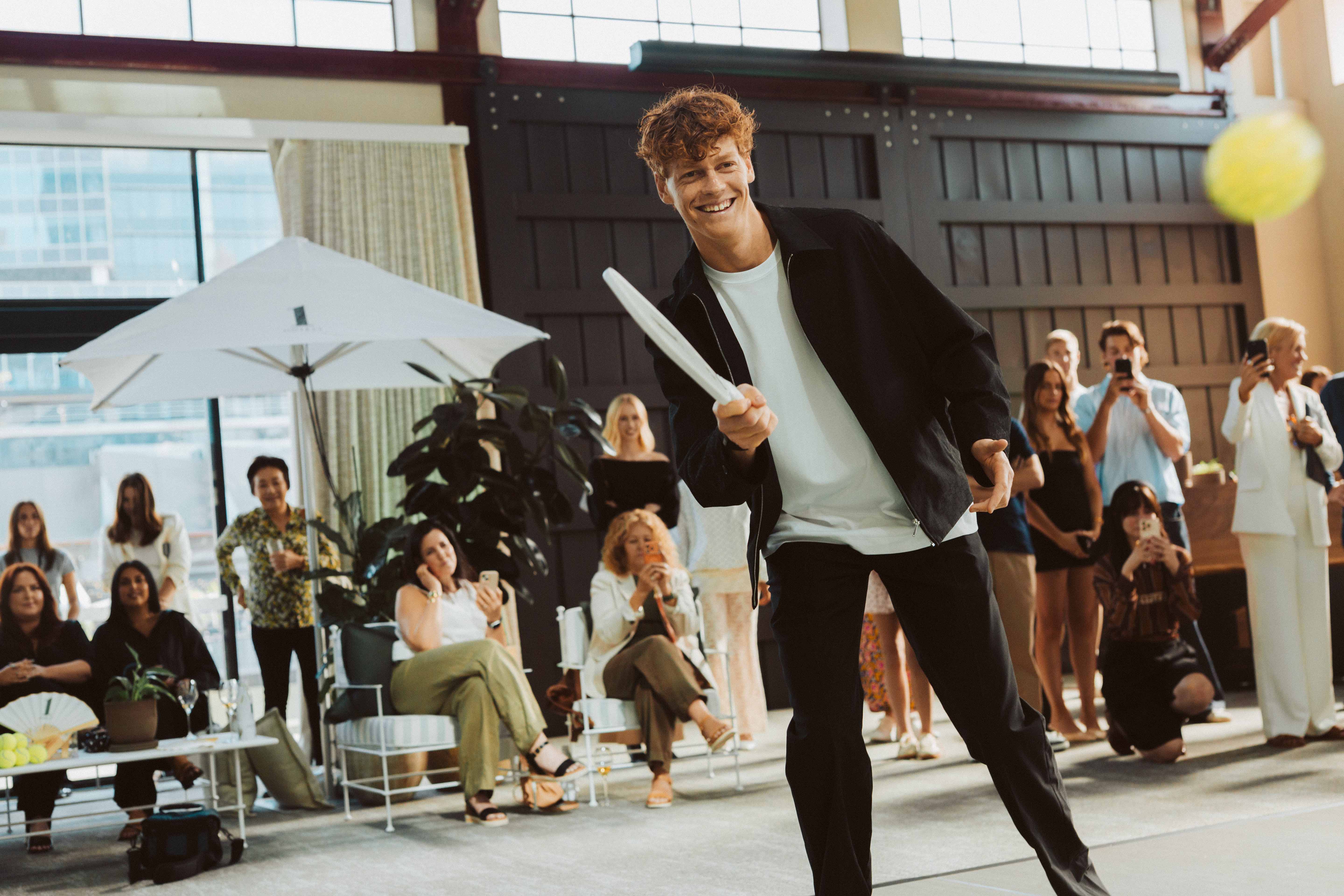 Pickleball e intrattenimento, Sinner protagonista — Il Globo