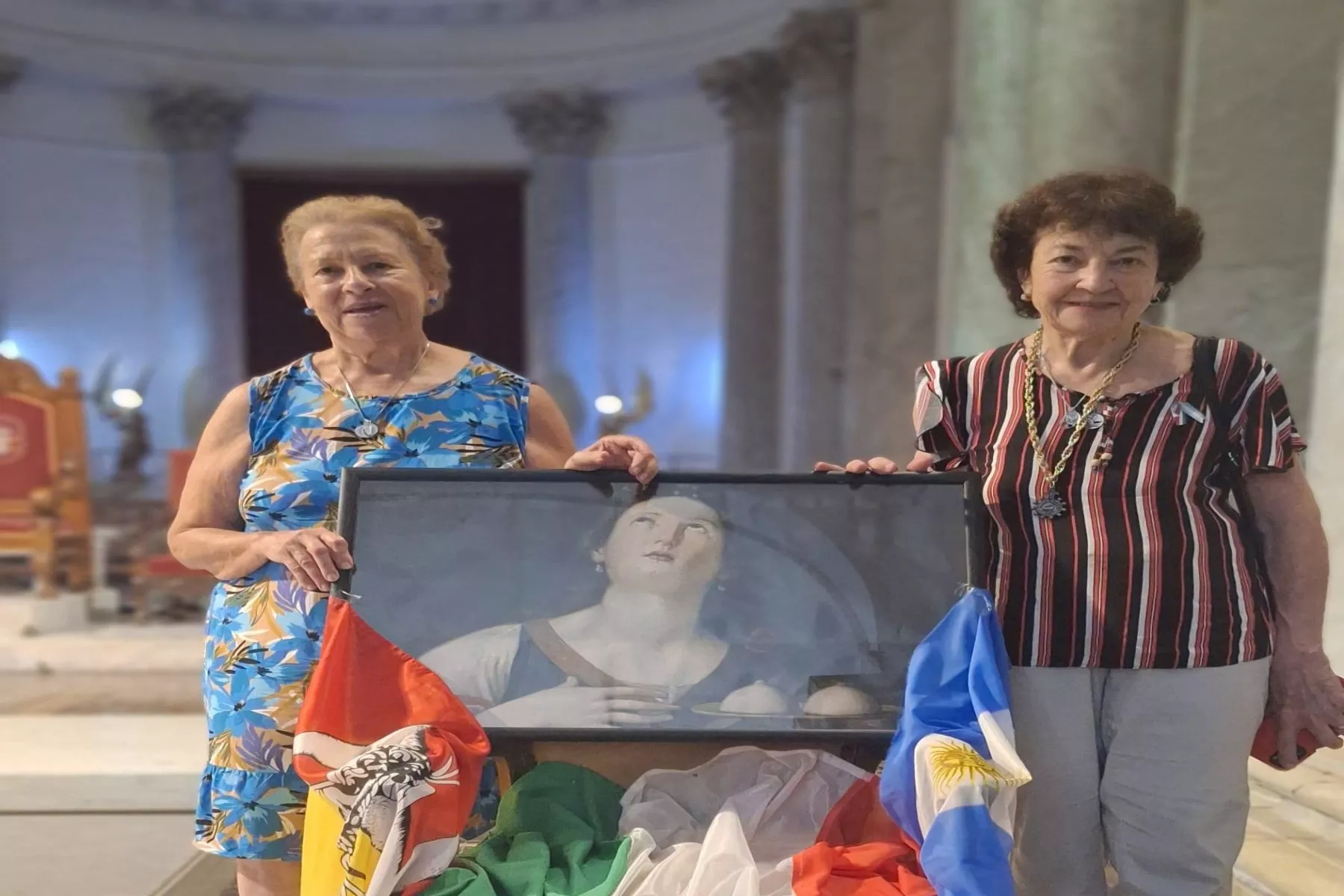 La comunidad ítalo-argentina de Paraná homenajeó a Santa Águeda — Il Globo
